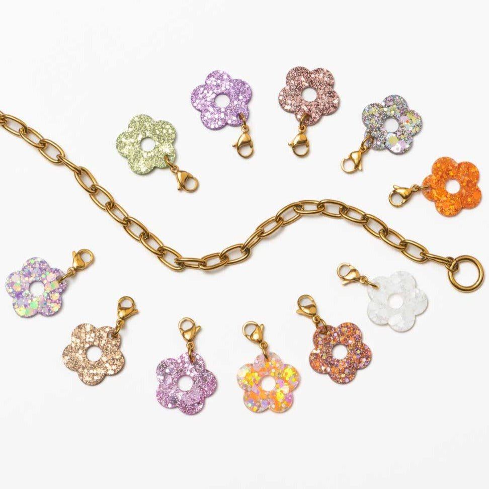 Collection Charms Fleur pour Créoles | Bijoux Personnalisables Les ...