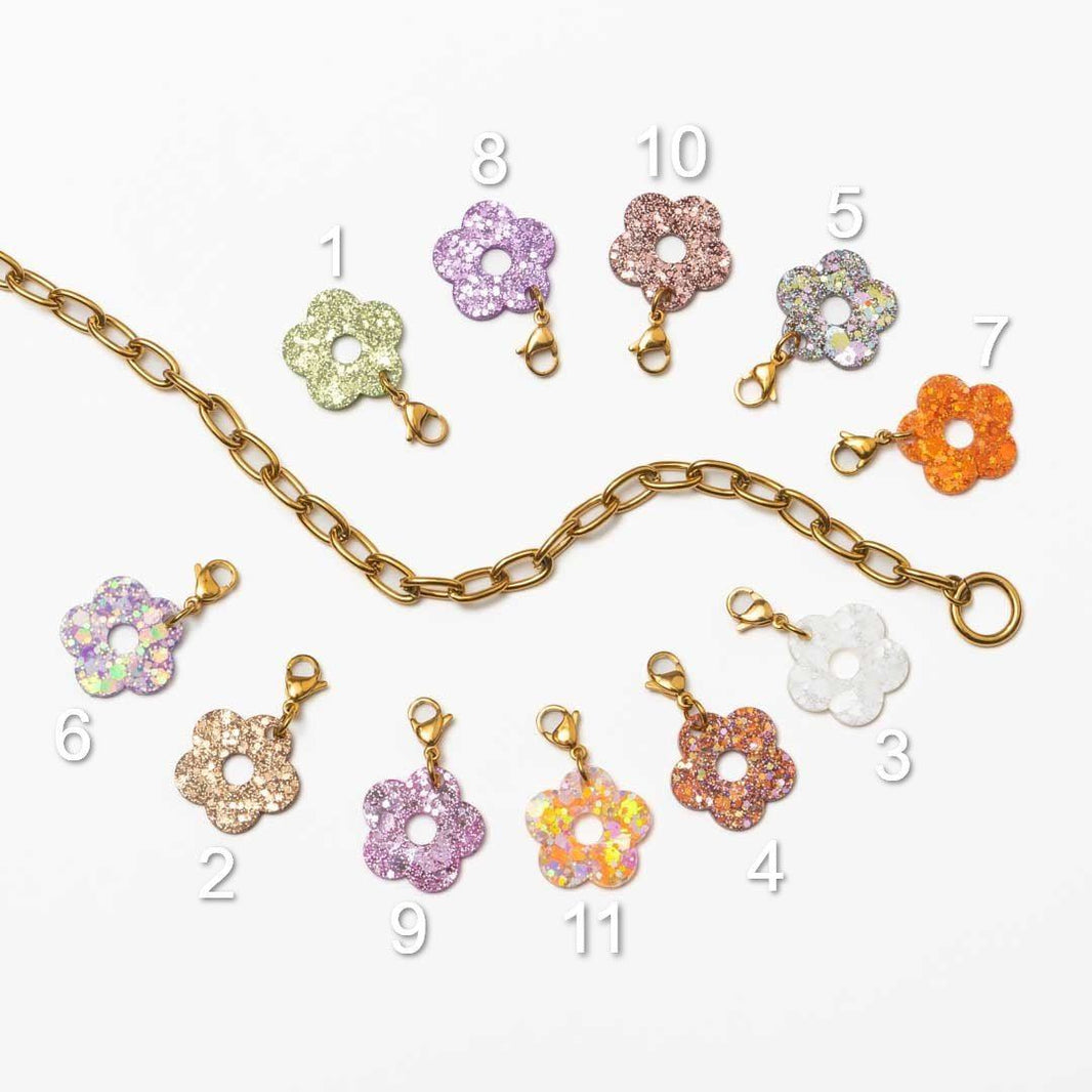 Collection Charms Fleur pour Créoles | Bijoux Personnalisables Les ...